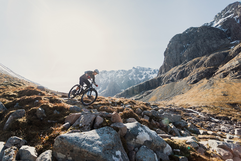 Video & Photo Story: Riding Under Britain's Tallest Mountain - Pinkbike