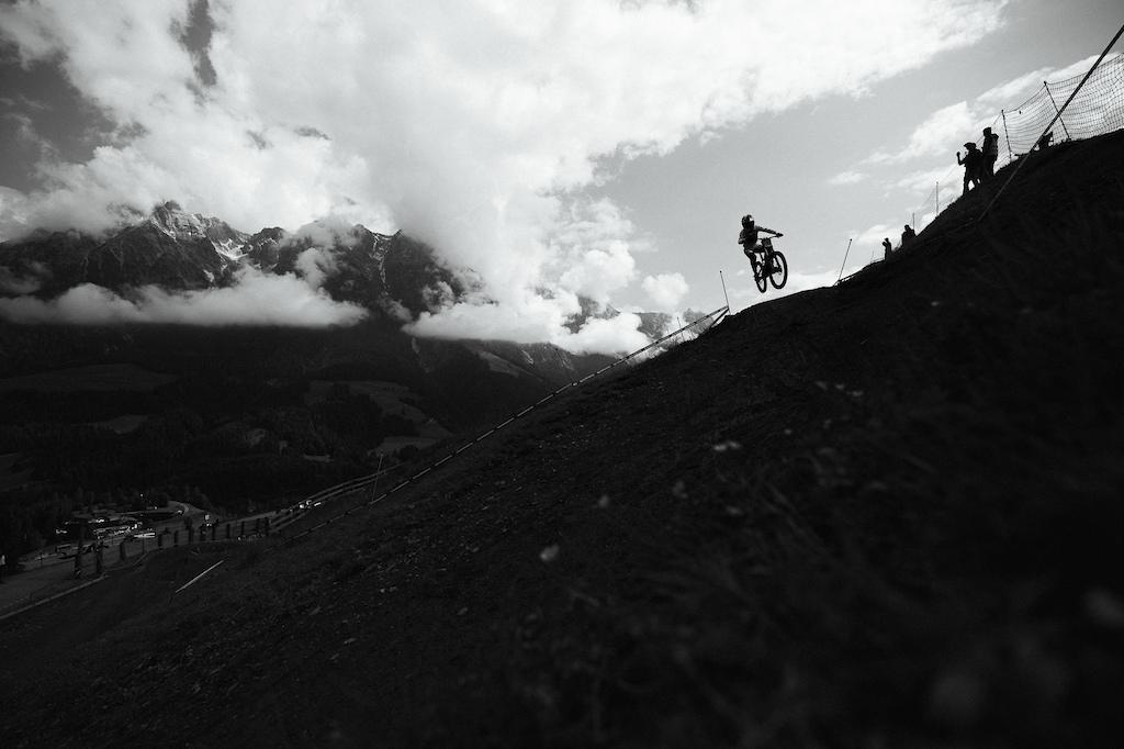 Jackson Goldstone at DH Worldcup in Leogang, Austria - photo by ...