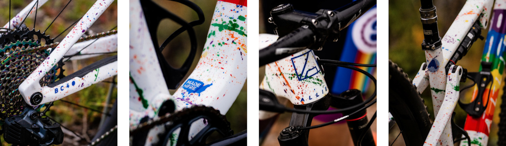 LEA DAVISON’S CUSTOM ALLIED BC40 - Pinkbike