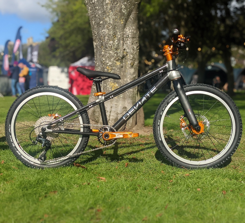 The Deviate Selkie is an Aluminum Lugged Carbon Kids Bike - Pinkbike