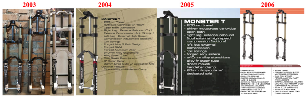 2003-2006 Marzocchi Monster T and T2 PK by progressioncycles - Pinkbike