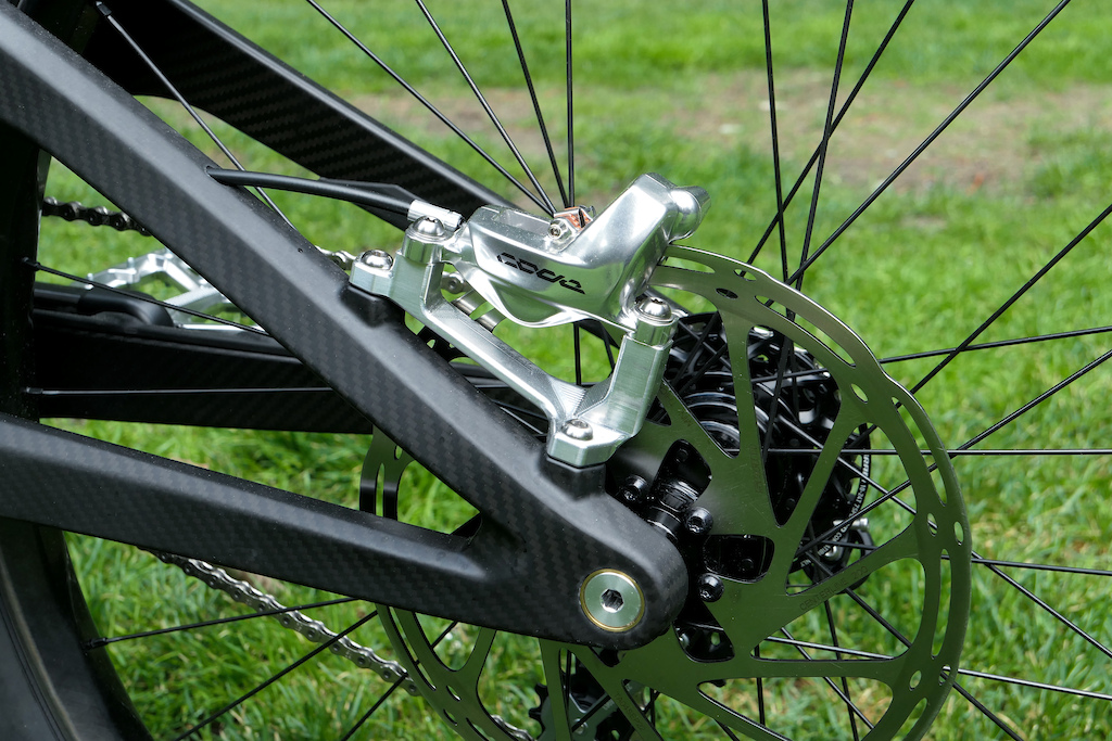 We Are One Composites' Prototype Downhill Bike - Crankworx Whistler ...