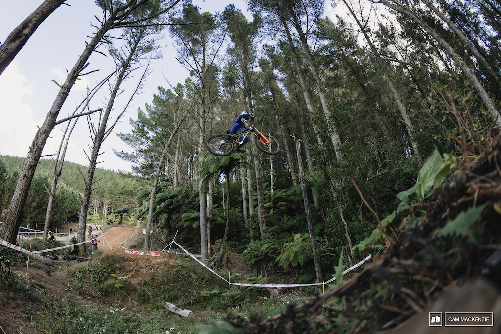 Bernard Kerr at Taniwha, National DH, The River in Rotorua, New Zealand ...