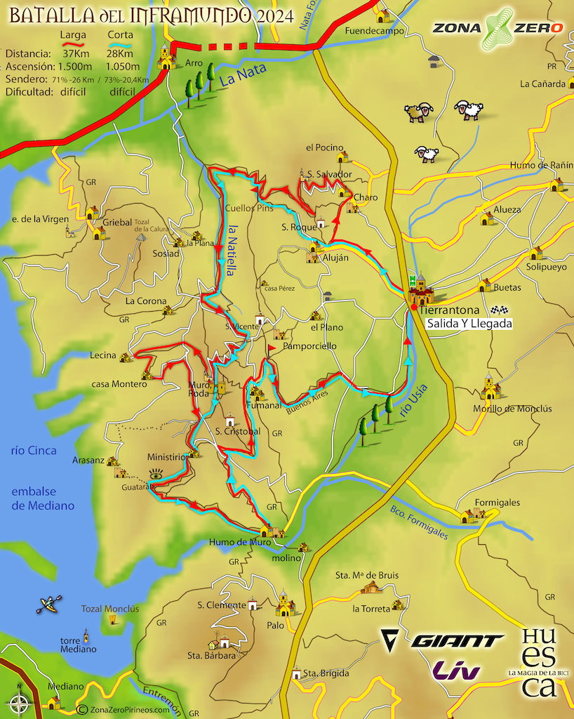 ZE-015 Batalla del Inframundo 2024 Larga Mountain Biking Route | Trailforks