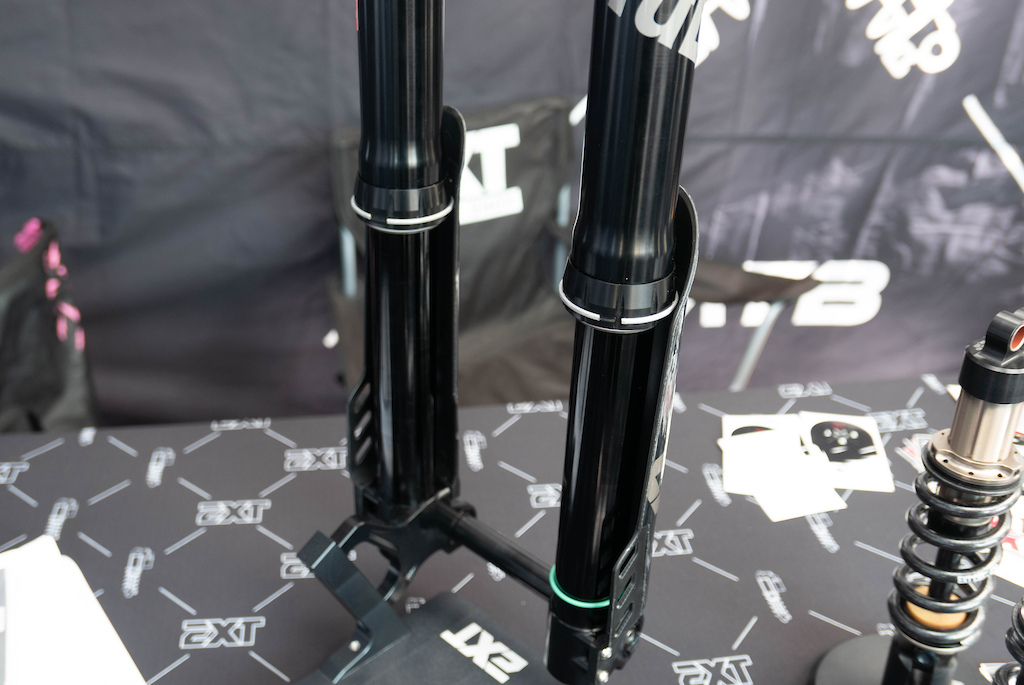 First Look: EXT's Vaia Inverted DH Fork & Updated Coil Shocks - Pinkbike