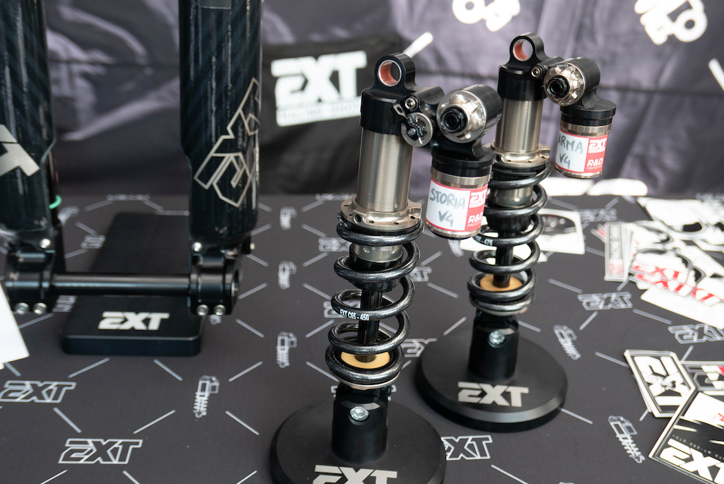 First Look: EXT's Vaia Inverted DH Fork & Updated Coil Shocks - Pinkbike