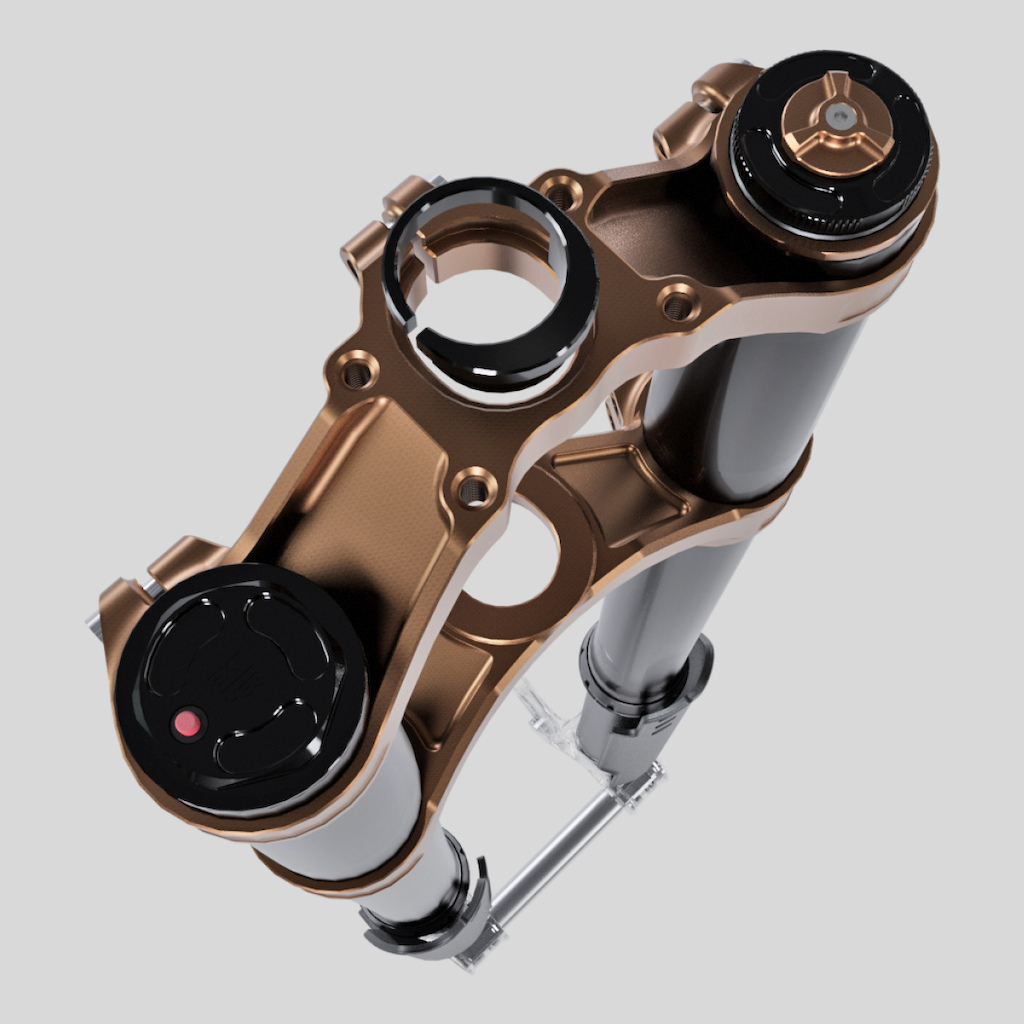 EXT Racing Shox Release Vaia Inverted Dual Crown Fork - Pinkbike