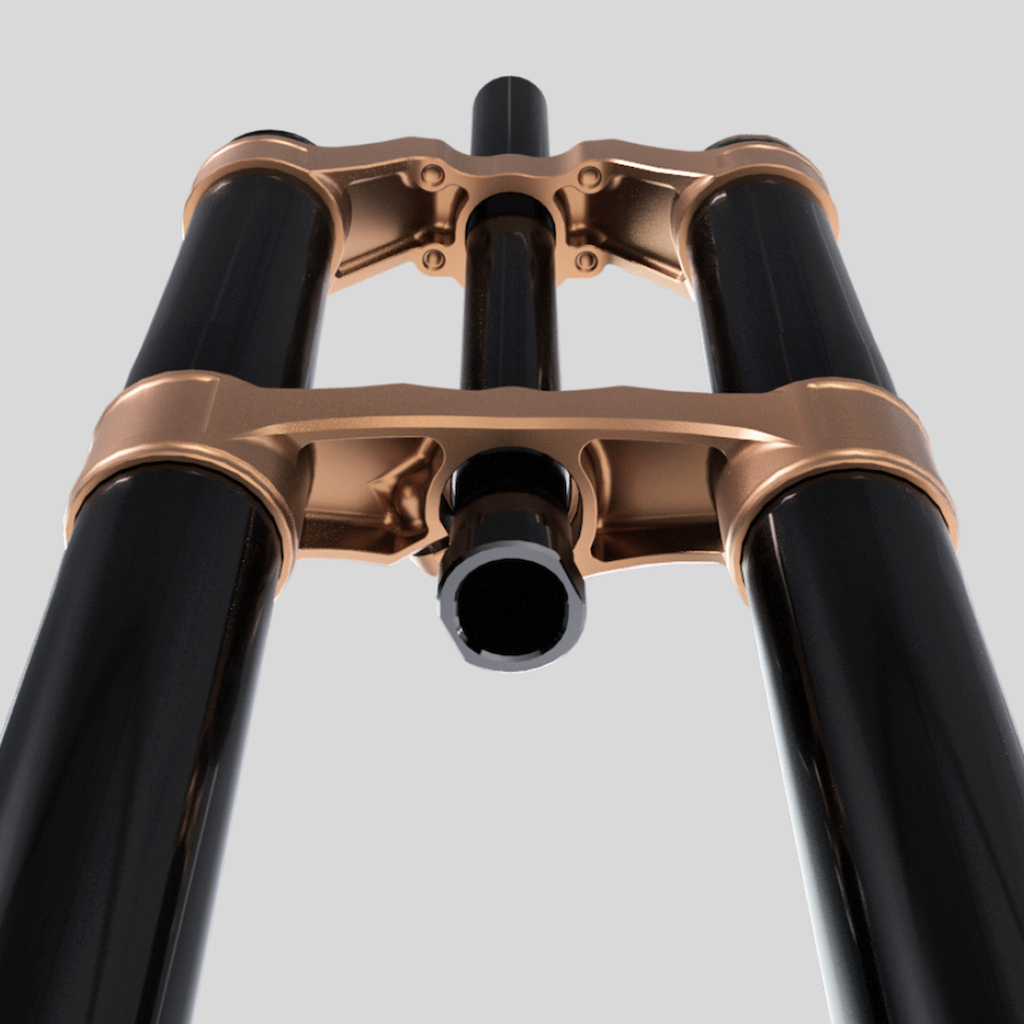 EXT Racing Shox Release Vaia Inverted Dual Crown Fork - Pinkbike