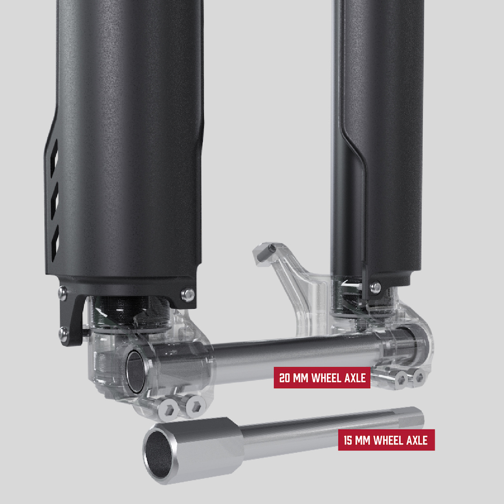 EXT Racing Shox Release Vaia Inverted Dual Crown Fork - Pinkbike