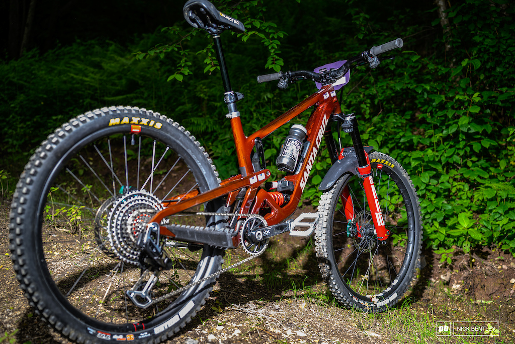 Bike Check: Dan Booker's Santa Cruz Bronson - Pinkbike