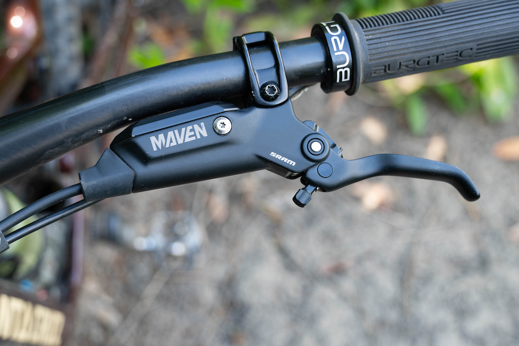 Review: SRAM Maven Base Brakes - Light Lever Action & Lots of Power ...
