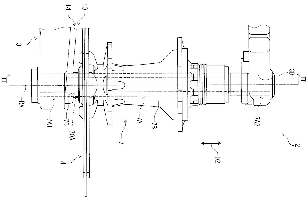 Shimano Patent Reveals a Co-Axial Brake Mount - Pinkbike