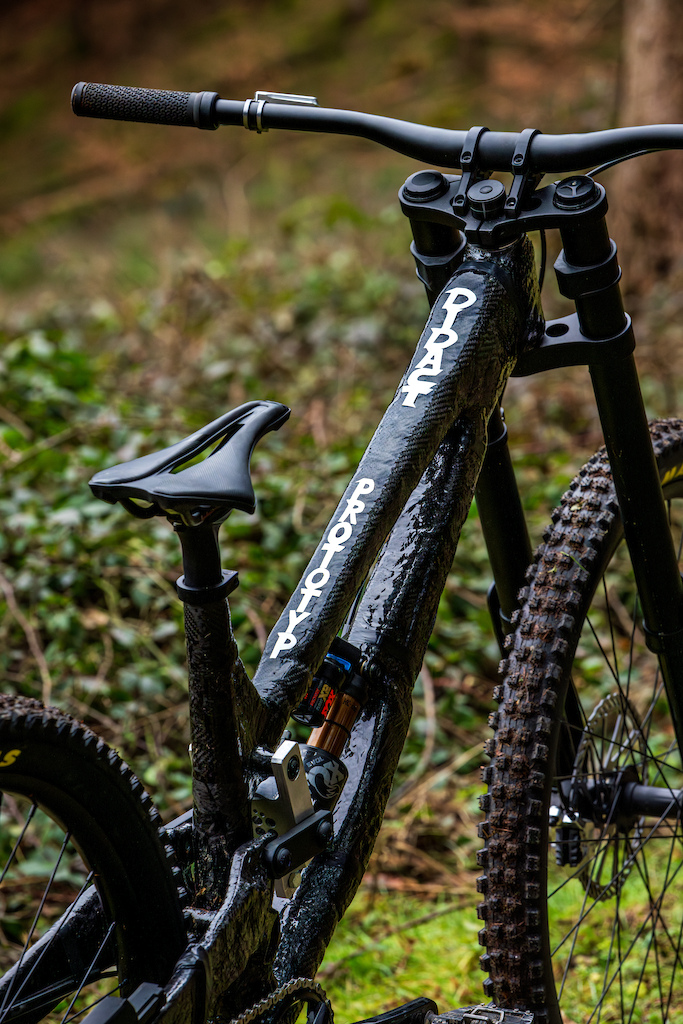 Built, Not Bought: Benjamin Amend's Homemade Carbon DH Bike - Pinkbike