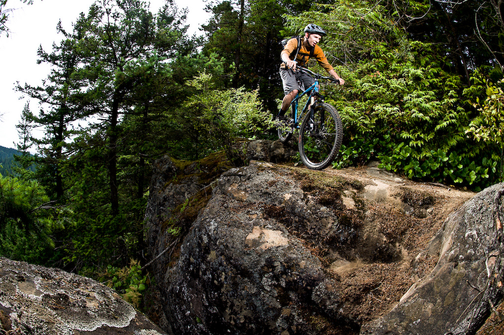 Mike Kazimer at Chuckanut Ridge in Bellingham, Washington, United ...