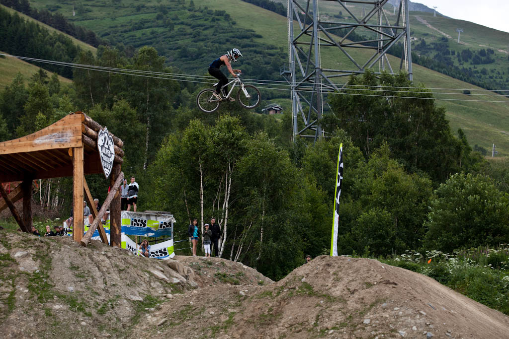Crankworx Les 2 Alpes 2012 - Slopestyle Practice - Pinkbike