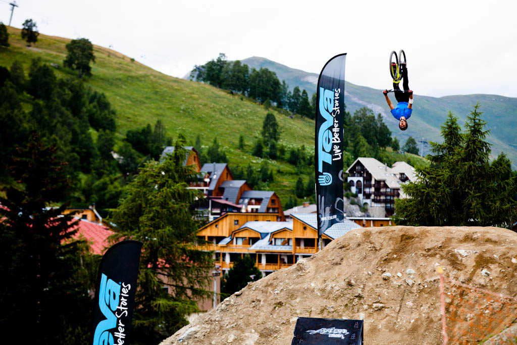 Crankworx Les 2 Alpes 2012 - Slopestyle Practice - Pinkbike