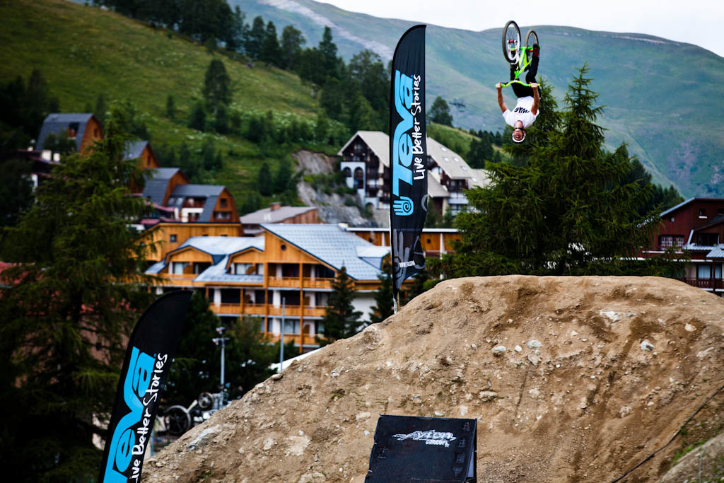 Crankworx Les 2 Alpes 2012 - Slopestyle Practice - Pinkbike