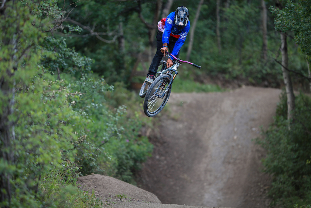 Landon Martin at Safari Planet Canada Olympic Park Moon Boot 2.0 in ...