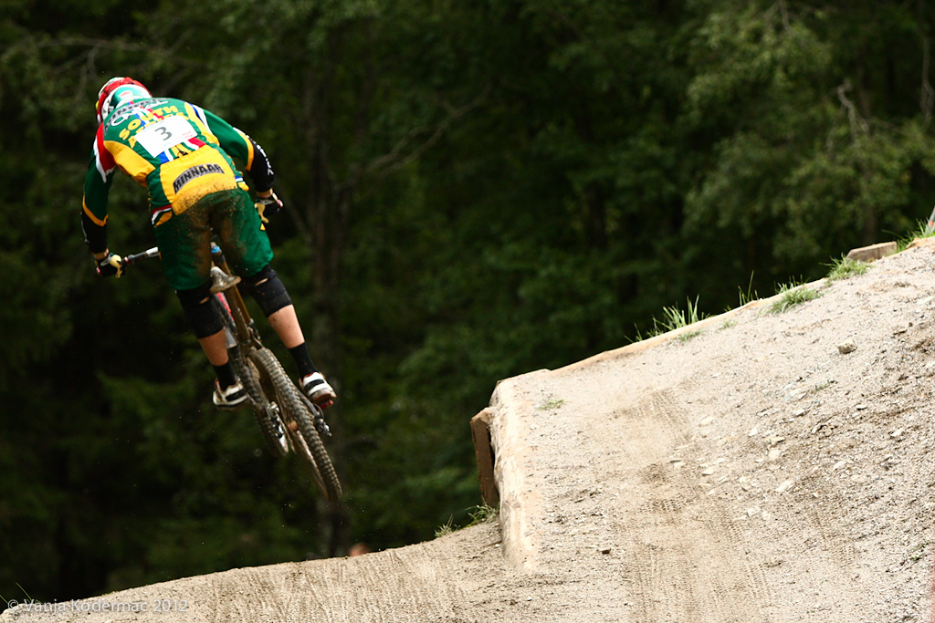 Leogang DH Timed Run Photos - UCI World Championships 2012 - Pinkbike