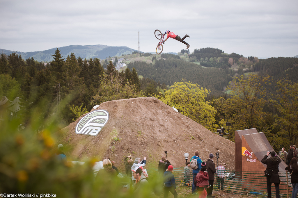 Red Bull Berg Line 2013 – Szymon Godziek Wins Best Trick - Pinkbike