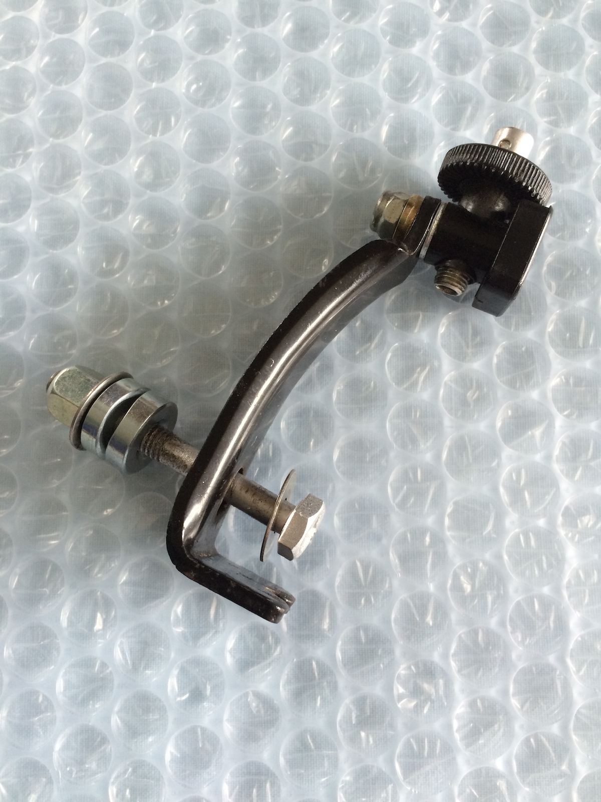 XT front mech, fork canti hanger, Shimano lever covers . . . | Retrobike