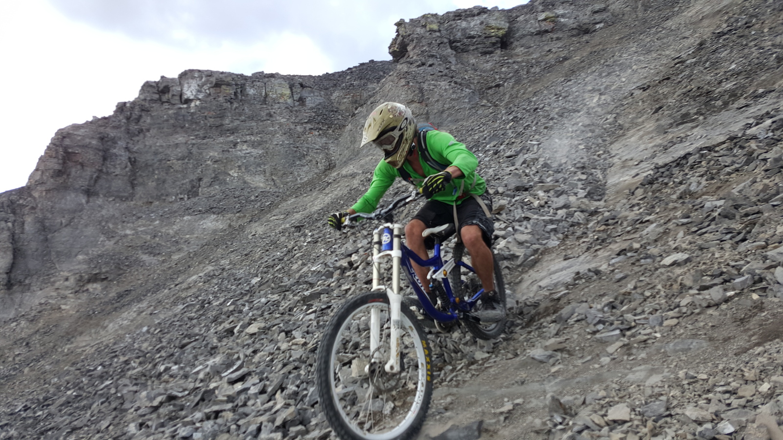 This weekend we rode down from an incredible 3100m (10.2k ft) summit in ...