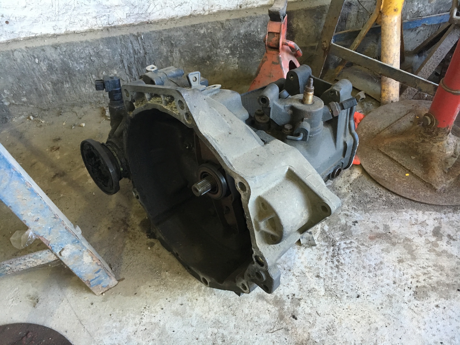 02j transmission in good shape sell or trade for autocross/racing or ...