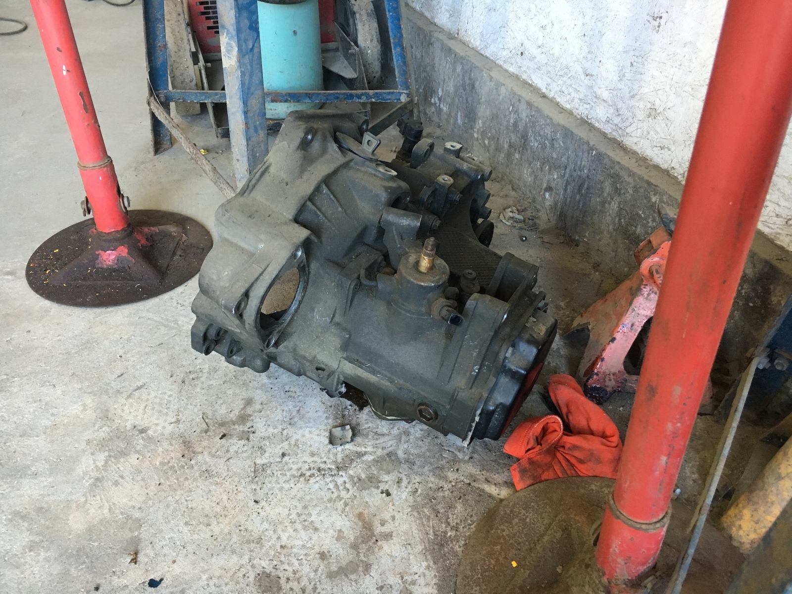 02j transmission in good shape sell or trade for autocross/racing or ...