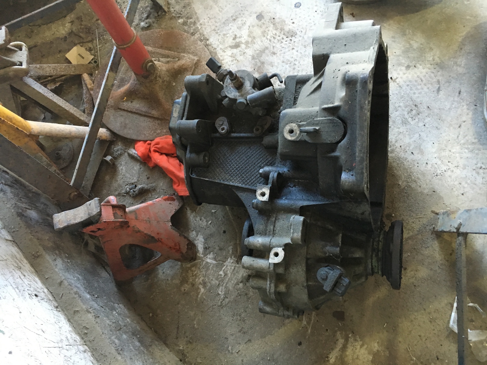 02j transmission in good shape sell or trade for autocross/racing or ...