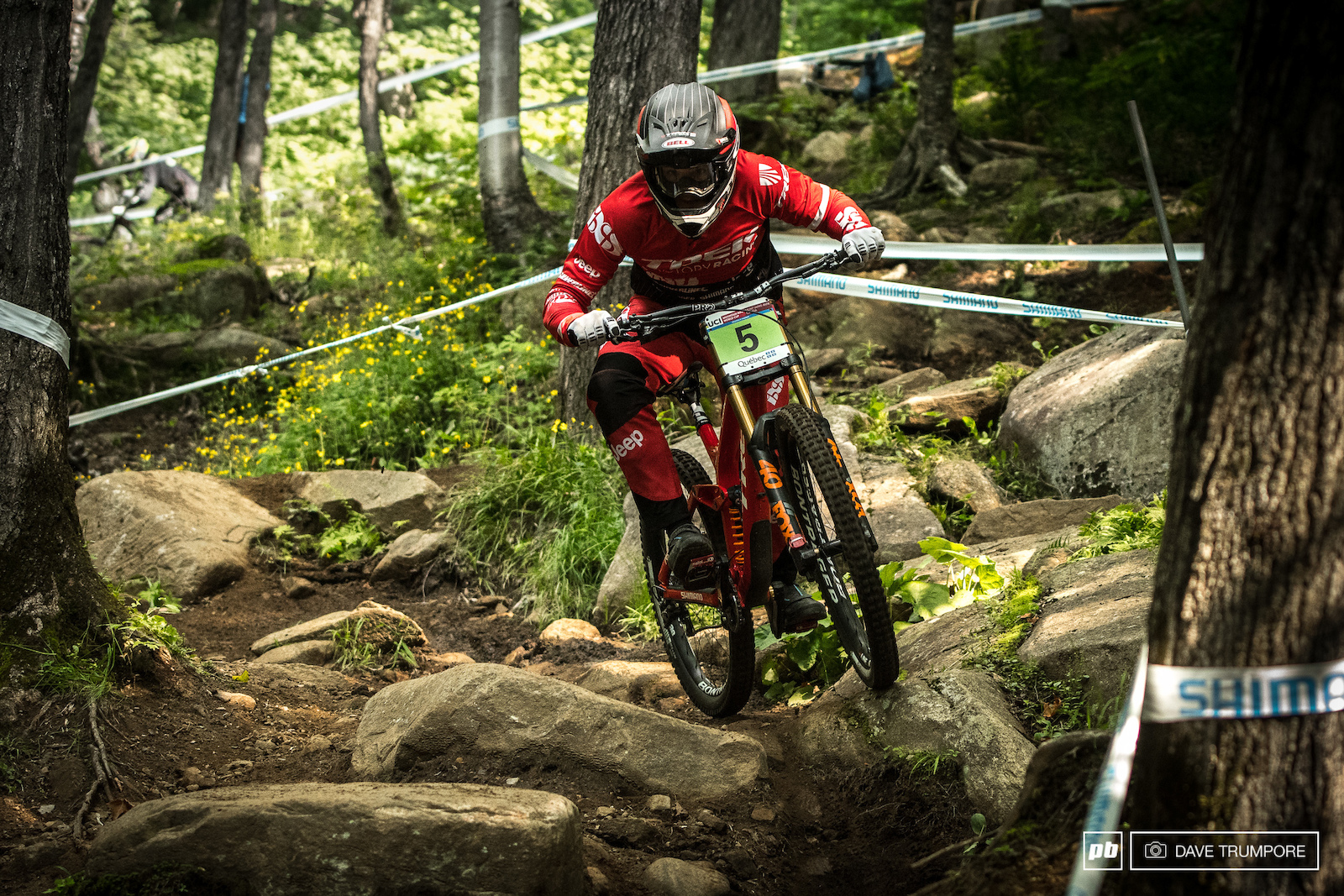 Qualifying Photo Epic - Mont-Sainte-Anne DH World Cup 2017 - Pinkbike