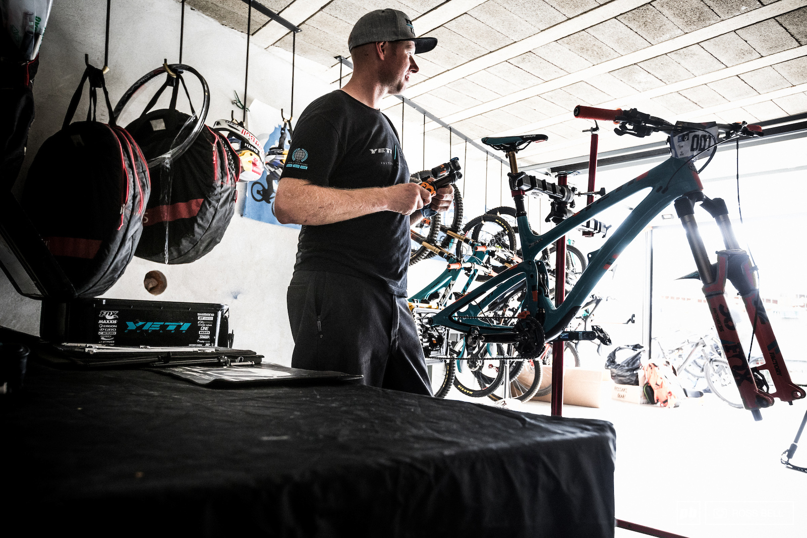 A Day in the Life of Yeti EWS Mechanic Shaun Hughes - Pinkbike