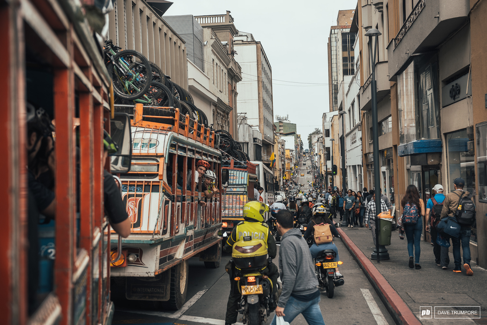 Photos from a Mucky Day of Practice at EWS Colombia - Pinkbike