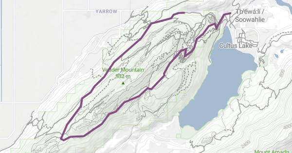 Vedder Mountain Forest Service Road Multi Trail - Chilliwack