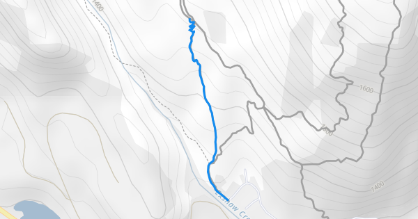 Lower Prospector Climb Mountain Biking Trail - Exshaw