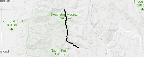 Double Top Hiking Trail - Logan Canyon, Logan, Utah