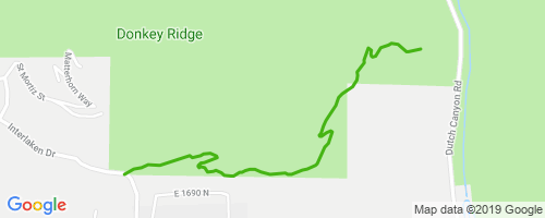 Interlaken Mountain Biking Trail - Midway, Utah