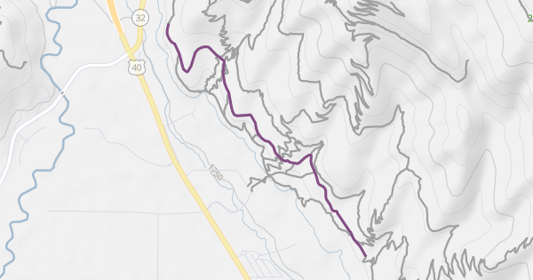 Riverview Double Track Mountain Biking Trail - Heber City