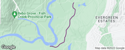 Bridge 3 to Bebo Grove - Macleod Mountain Biking Trail - Calgary