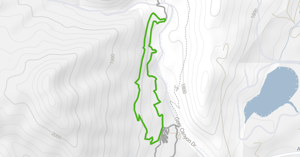 Overland Loop Mountain Biking Trail - Lyons, Colorado