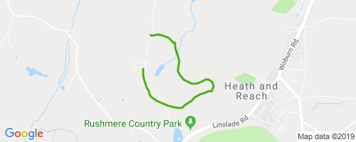 Rushmere Cycle Trail Mountain Biking Trail - Milton Keynes