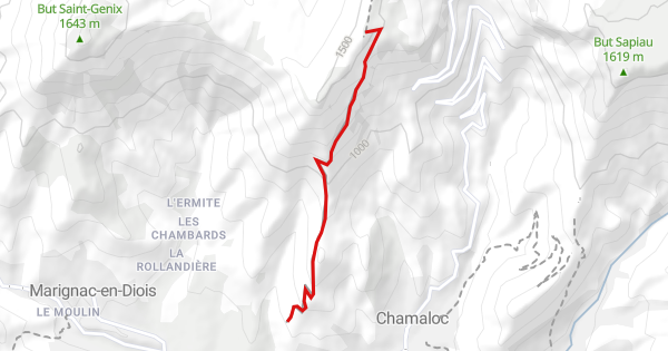 Col de Chironne Hiking Trail - | Trailforks