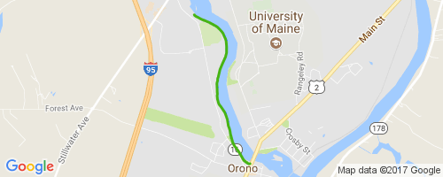 Stillwater River Mountain Biking Trail - Old Town, ME