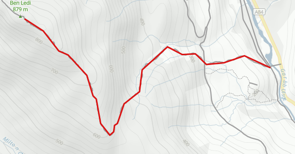 Ben Ledi Path Hiking Trail - Ben Ledi, Callander