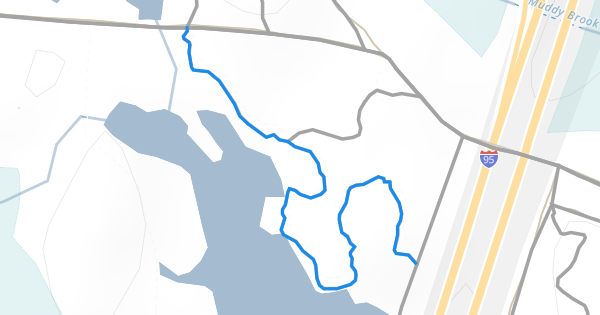 Tight Fit Mountain Biking Trail - Georgetown, MA