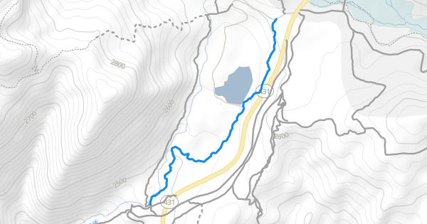 Incline Lake Trail Mountain Biking Trail - Incline Village