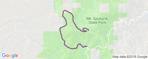 Kit Carson Loop Road Mountain Biking Trail - Spokane