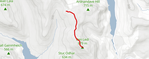 Ben Ledi - Stuc Dhud Hiking Trail - Callander