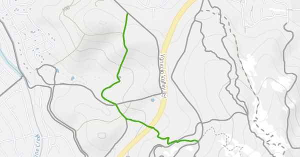 Lime Ridge Mountain Biking Trail - Concord, California