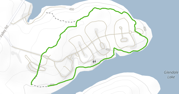 Crooked Run Campground Loop Hiking Trail - - Pennsylvania