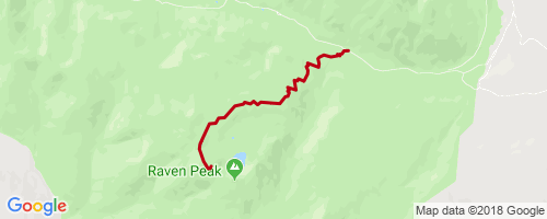 Raven Lake Trail Mountain Biking Trail - Prince George